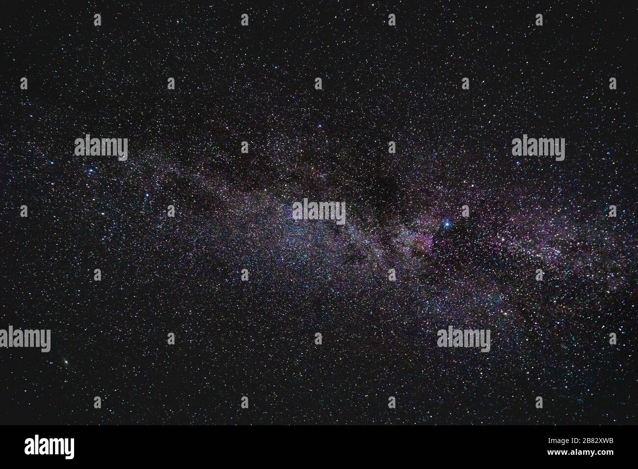 Milky way core. starry summer night Stock Photo - Alamy