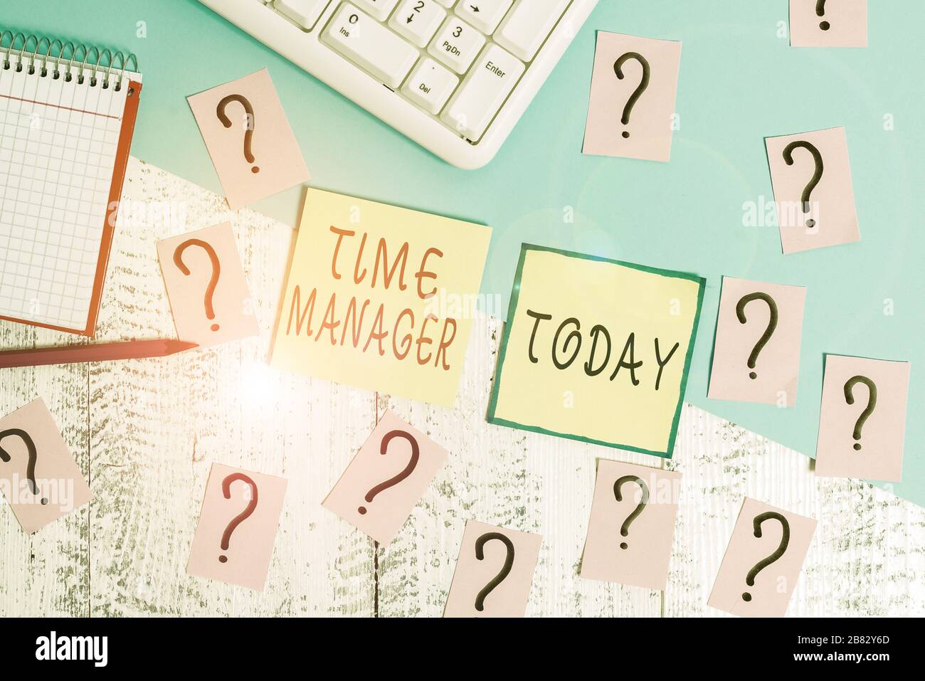 Handwriting text writing Time Manager. Conceptual photo process of ...