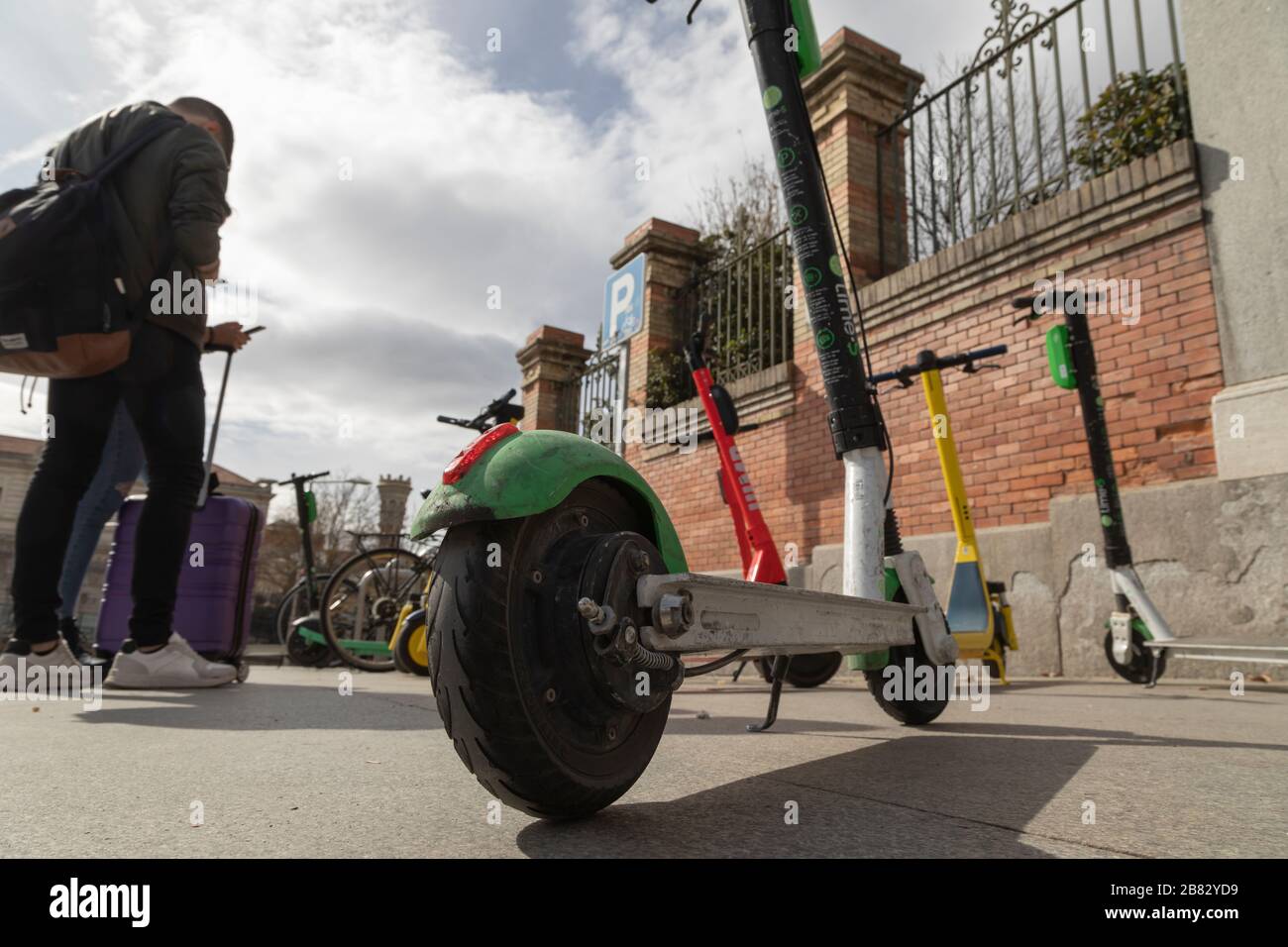 Scooters from spain hi-res stock photography and images - Alamy