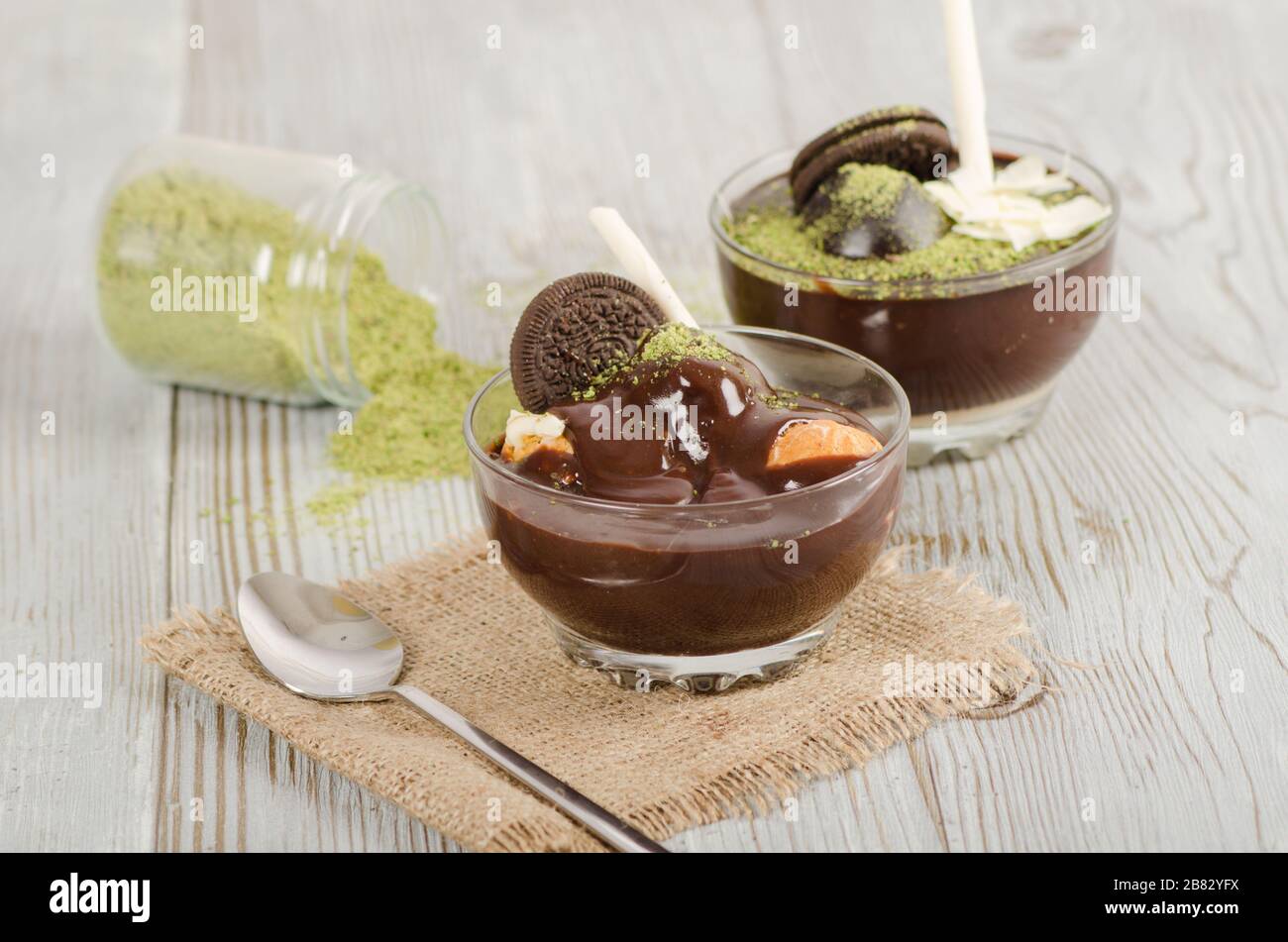 supangle - traditional turkish dessert stock photo Stock Photo - Alamy