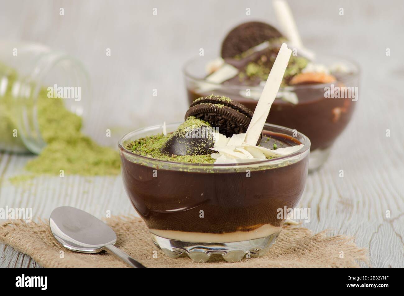 supangle - traditional turkish dessert stock photo Stock Photo - Alamy