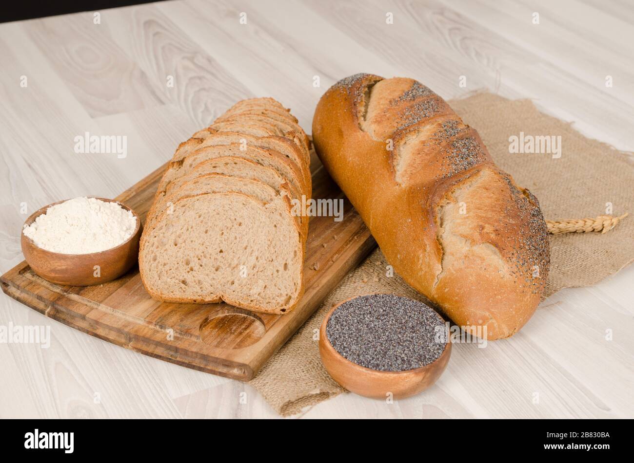 Turkish bread from Turkish cuisine Stock Photo - Alamy
