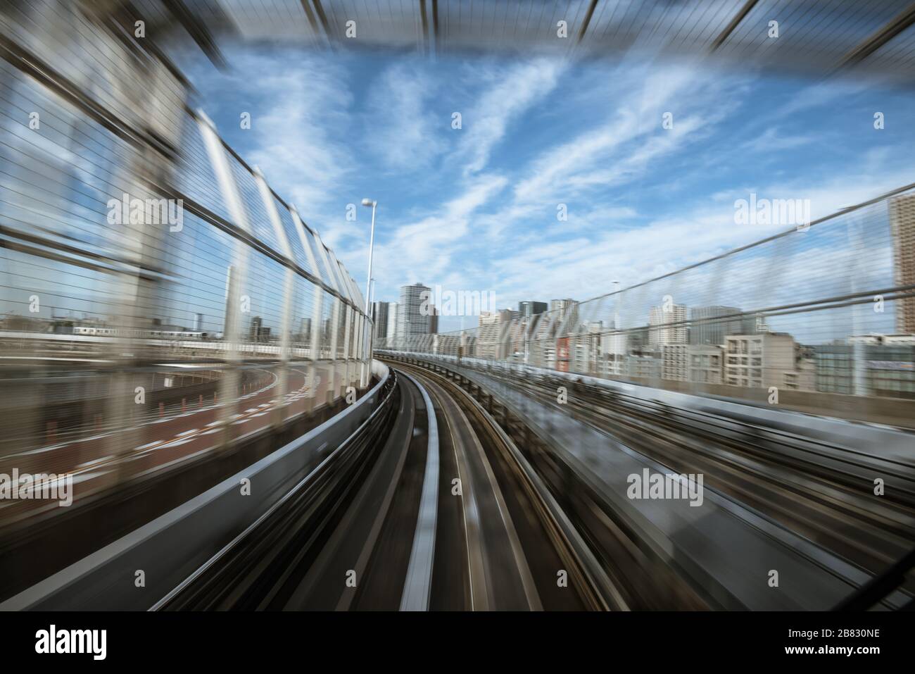 Futuristic technology asia motion hi-res stock photography and images ...