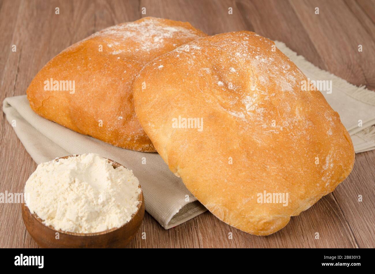 Turkish bread from Turkish cuisine Stock Photo - Alamy
