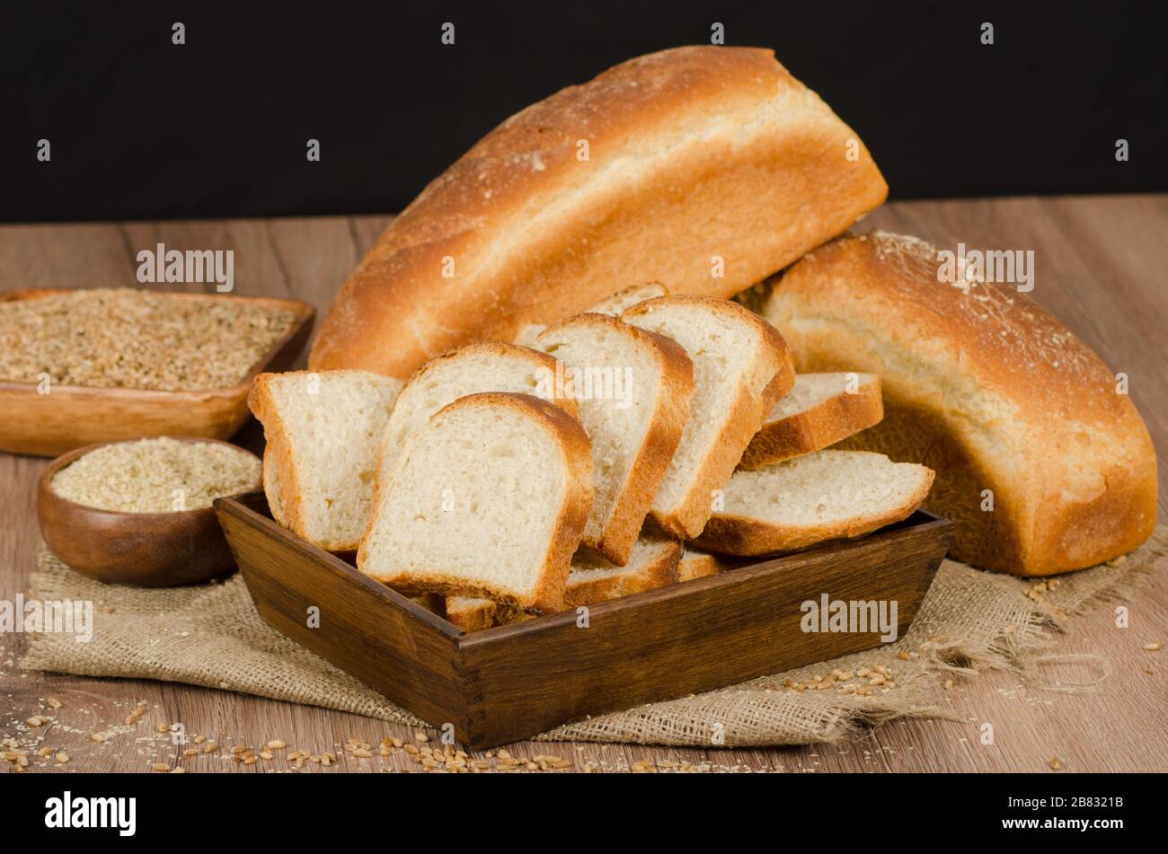 Turkish bread from Turkish cuisine Stock Photo - Alamy