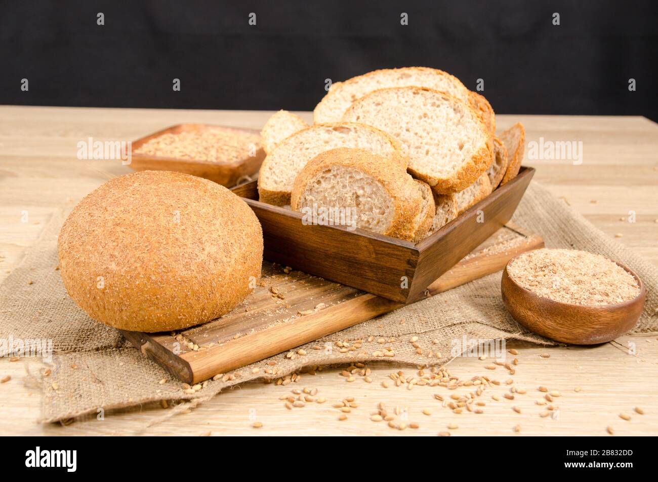 Turkish bread from Turkish cuisine Stock Photo - Alamy