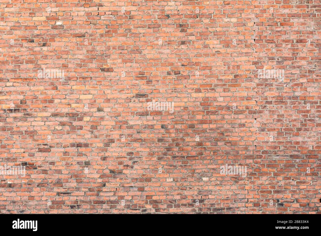 Old messy brick wall texture background exterior Stock Photo - Alamy