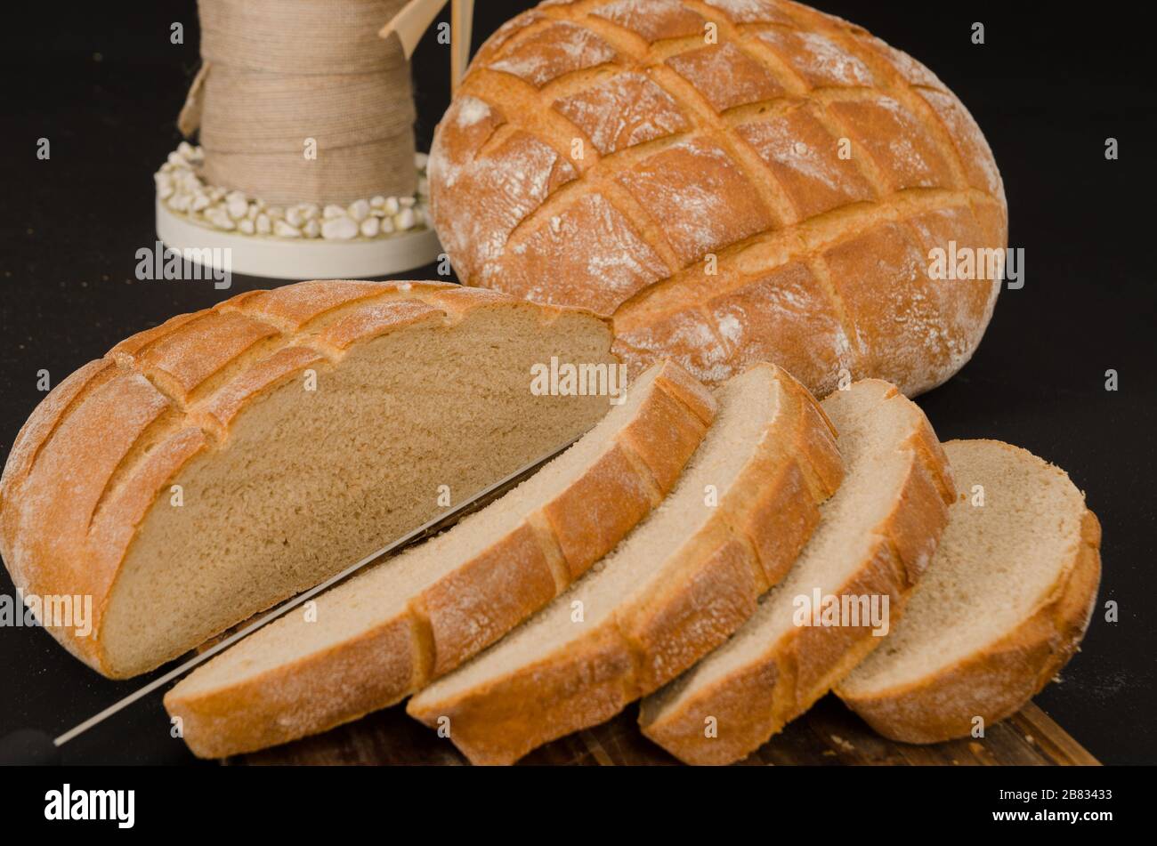 Turkish bread from Turkish cuisine Stock Photo - Alamy