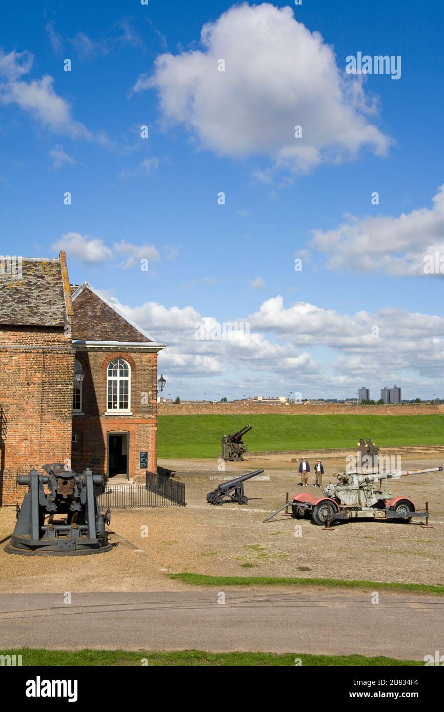 Tilbury Fort Guardroom, Port of Tilbury, Essex, England, United Kingdom ...
