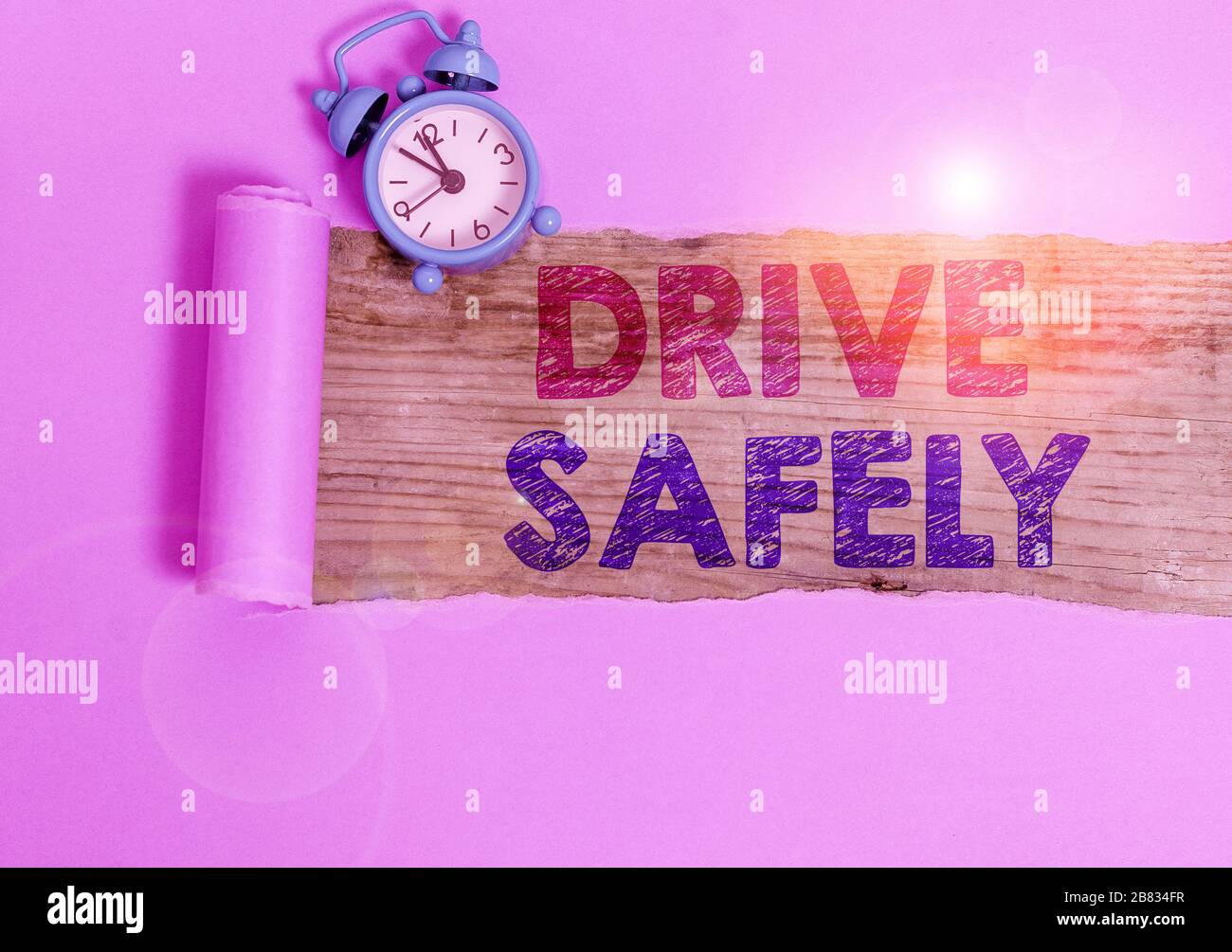 Writing note showing Drive Safely. Business concept for you should ...