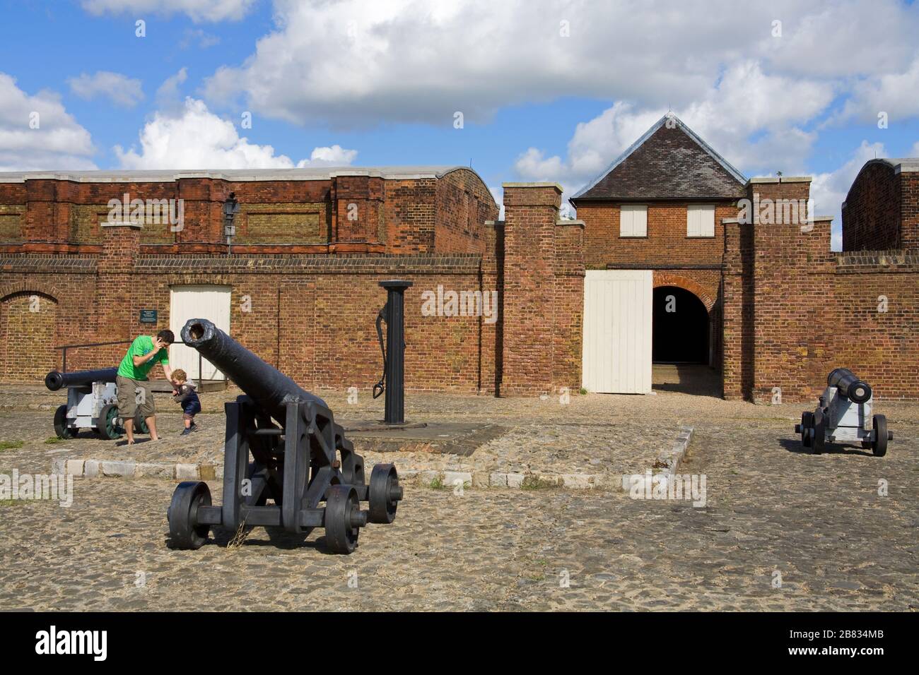 Tilbury Fort, Port of Tilbury, Essex, England, United Kingdom, Europe ...