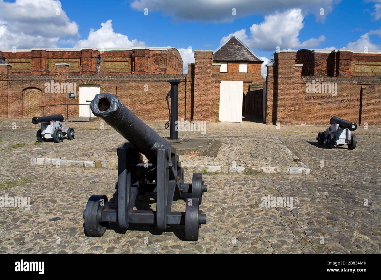 Tilbury Fort, Port of Tilbury, Essex, England, United Kingdom, Europe ...
