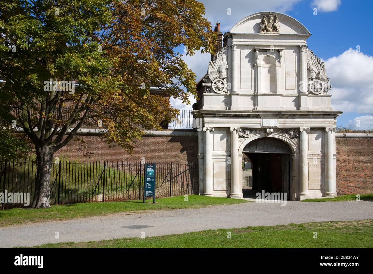 Tilbury Fort Gatehouse, Port of Tilbury, Essex, England, United Kingdom ...