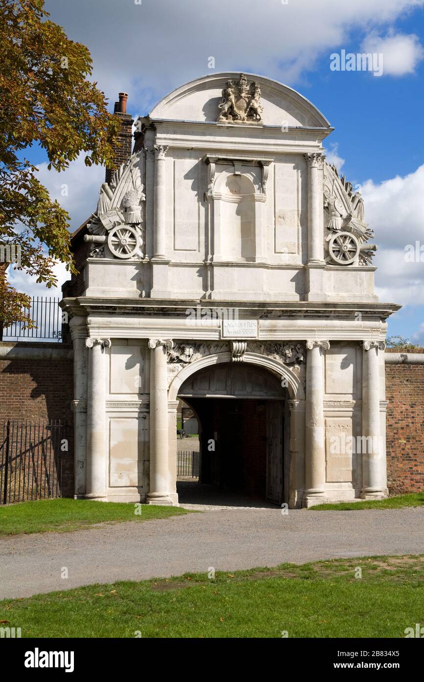 Tilbury Fort Gatehouse, Port of Tilbury, Essex, England, United Kingdom ...