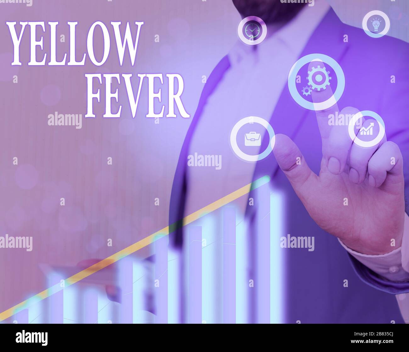 Text sign showing Yellow Fever. Business photo showcasing tropical ...