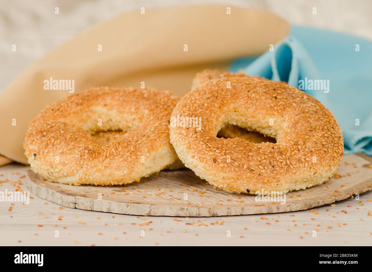 Turkish pastry from turkish cuisine (acma, Pogaca, Simit Stock Photo ...