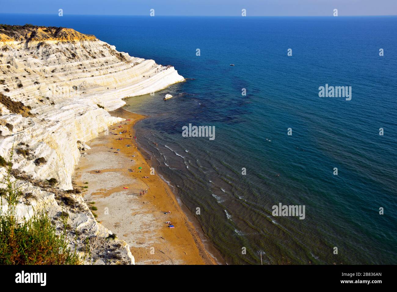 stair of the turks (Scala dei Turchi) mediterranean Beach Agrigento ...