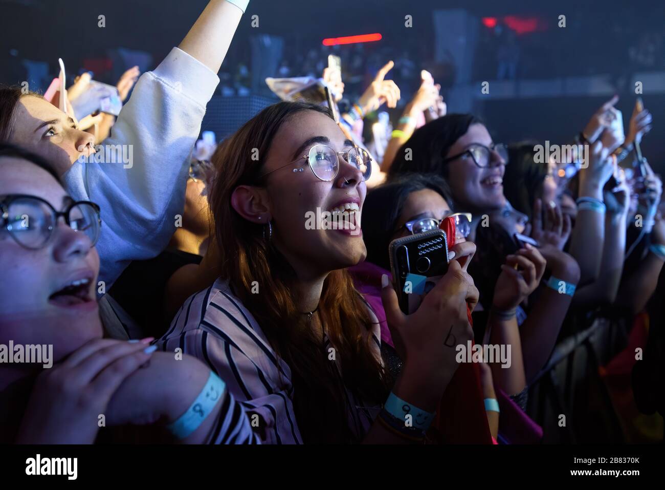 One Direction Concert Crowd From Stage