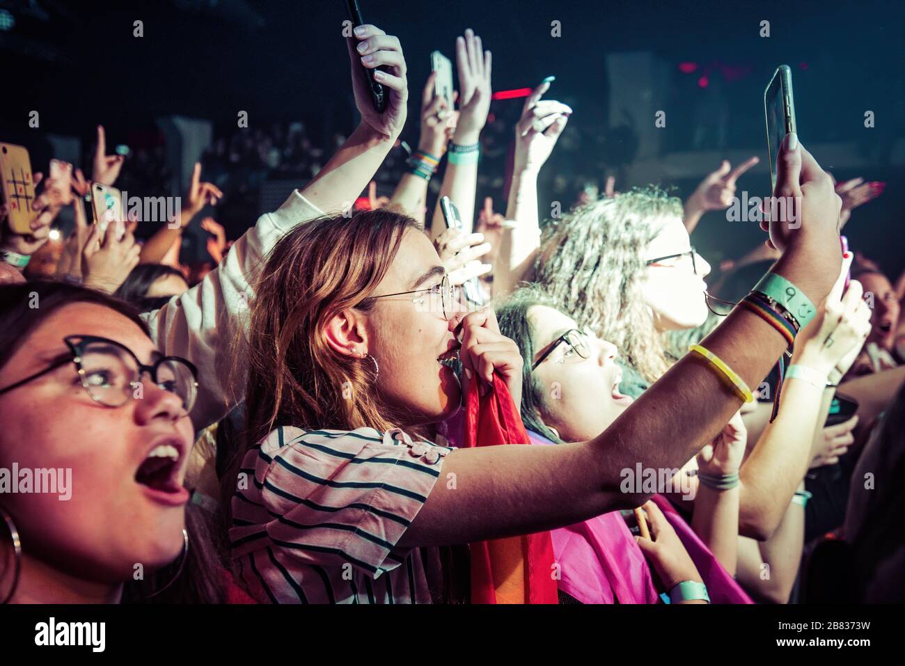 One Direction Concert Crowd From Stage