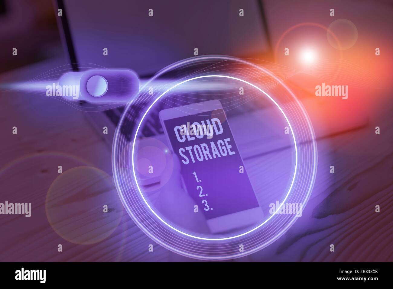 Conceptual hand writing showing Cloud Storage. Concept meaning the ...