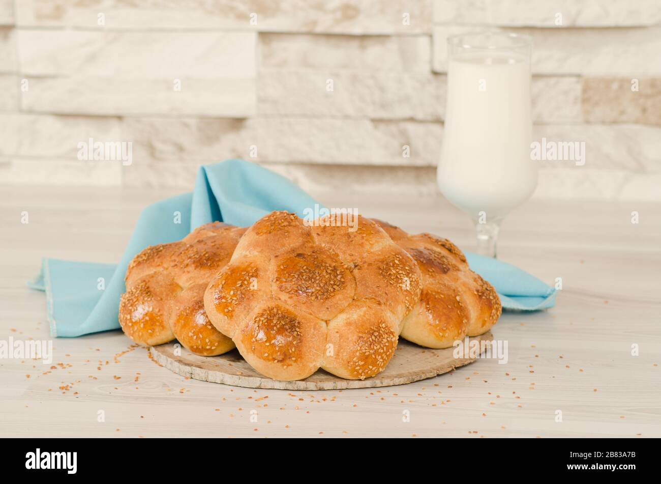 Turkish bread from Turkish cuisine Stock Photo - Alamy