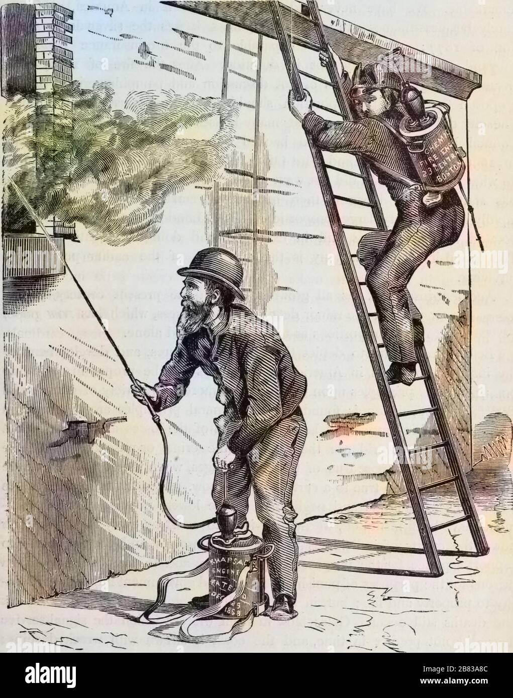 1800s firemen hi-res stock photography and images - Alamy