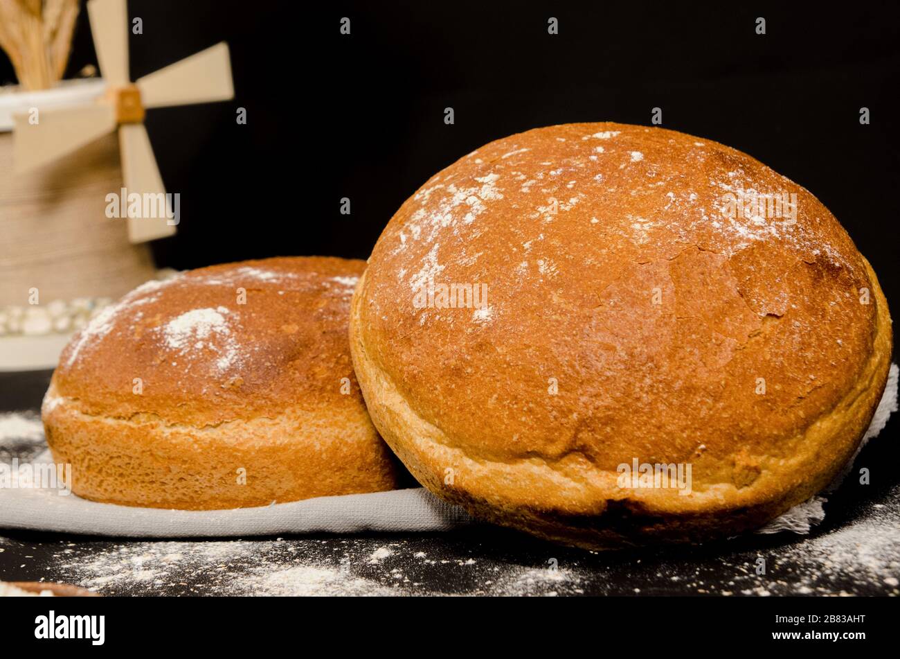 Turkish bread from Turkish cuisine Stock Photo - Alamy