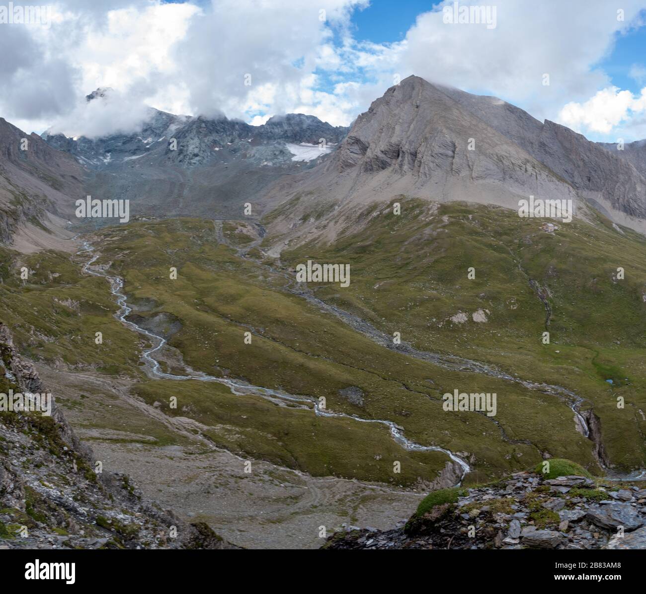 Hiking around the Grossglockner Mountain in the Upper Tauern National ...