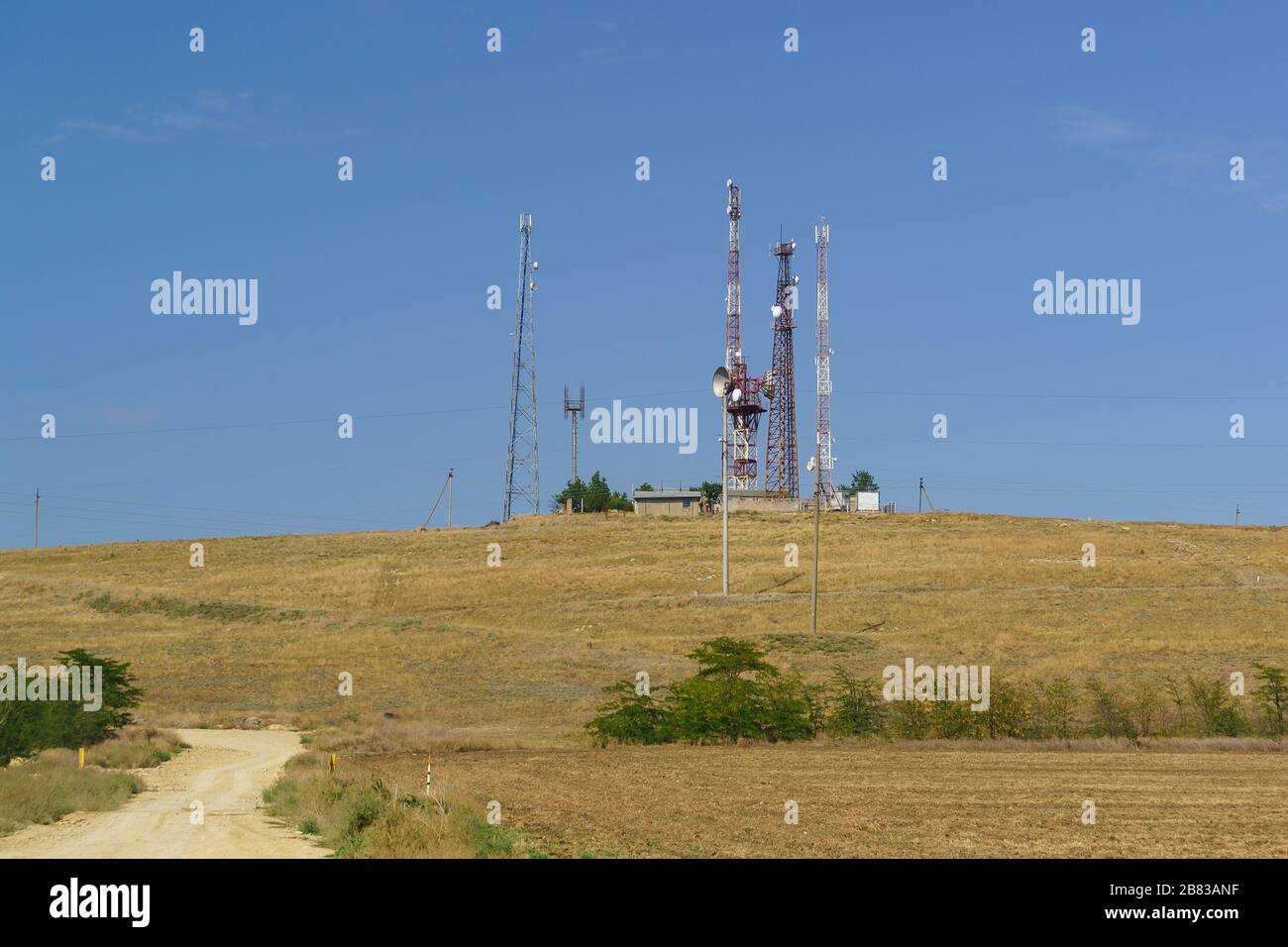 Broadcast station transmitters hi-res stock photography and images - Alamy