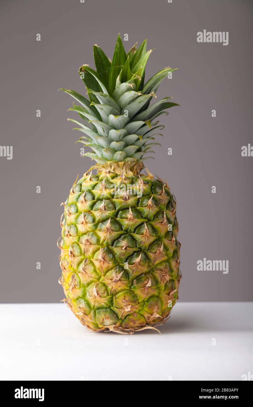 Tropical pineapples background hi-res stock photography and images - Alamy