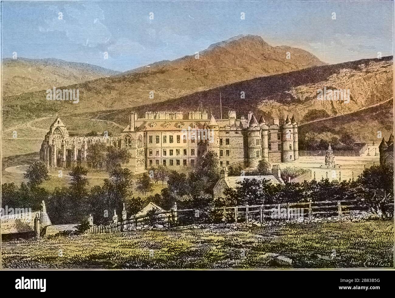 Edinburgh scotland 1800s hi-res stock photography and images - Alamy