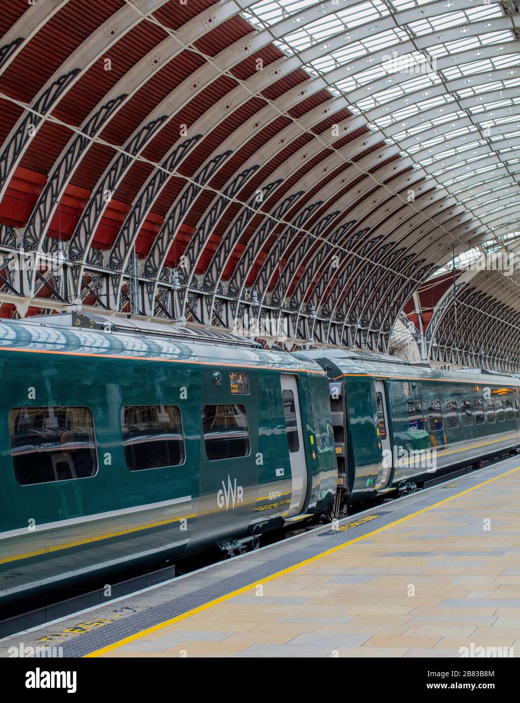 The London Terminus Of The Great Western Railway High Resolution Stock ...