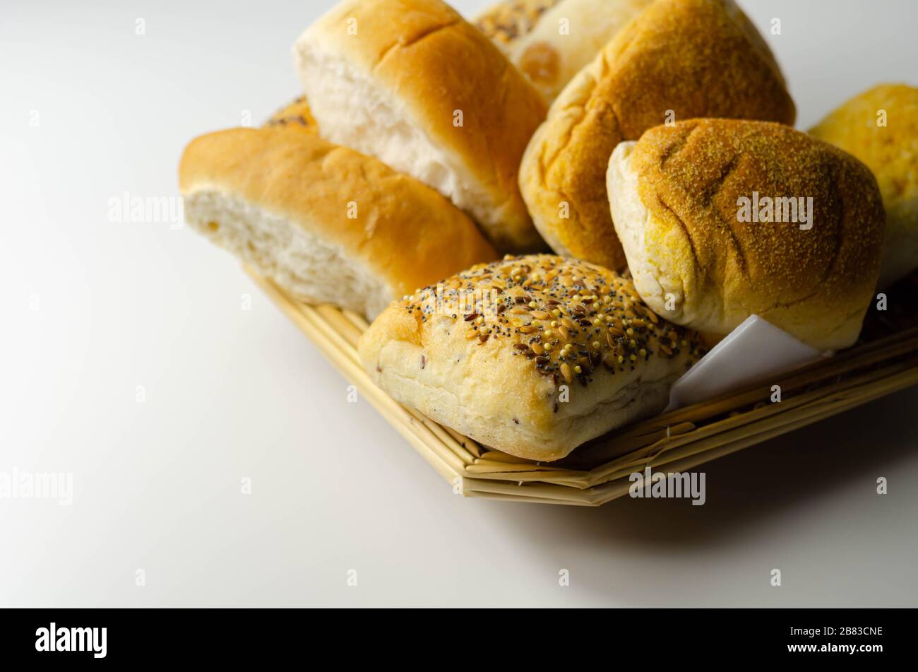 Various types bread rolls hi-res stock photography and images - Alamy