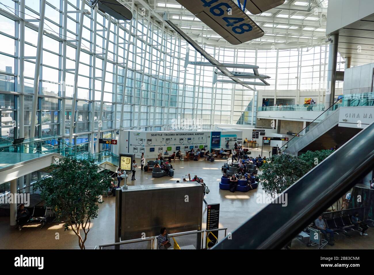 Seatac airport hi-res stock photography and images - Alamy