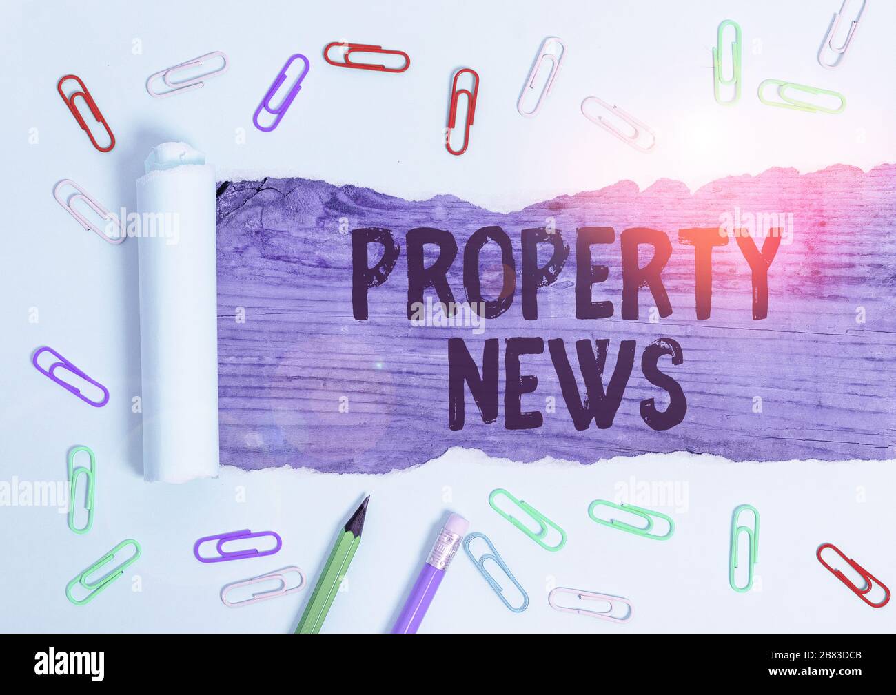 Construction concept newspaper headline building hi-res stock ...
