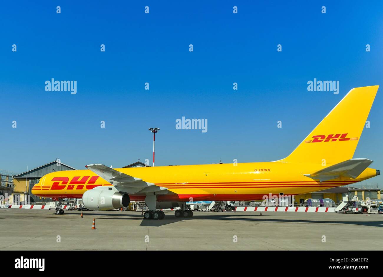 Dhl cargo aircraft hi-res stock photography and images - Alamy