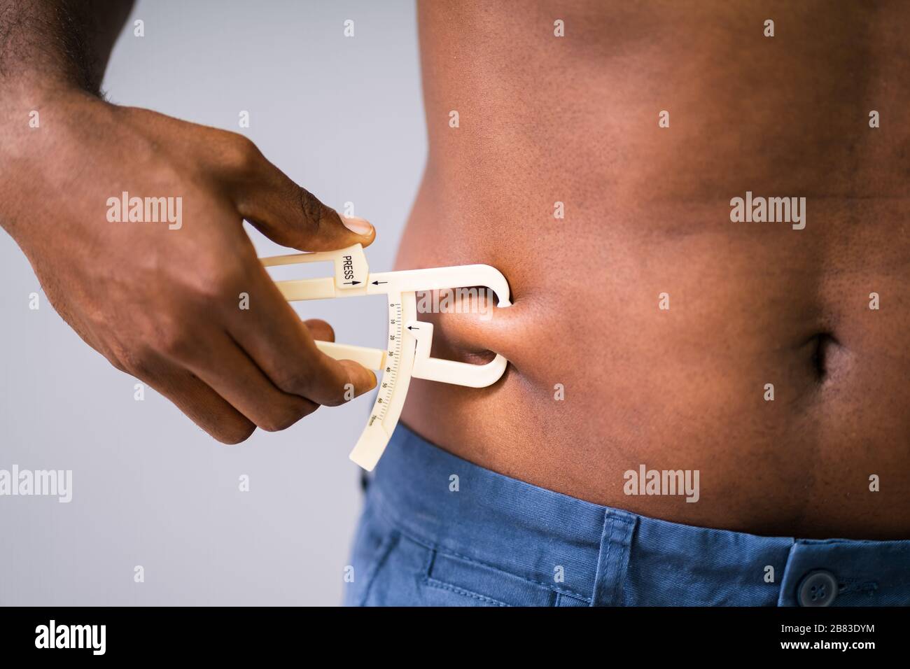 Body fat caliper hi-res stock photography and images - Alamy