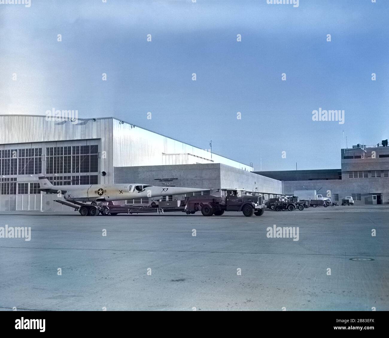 Nasa Hangar At Edwards Afb