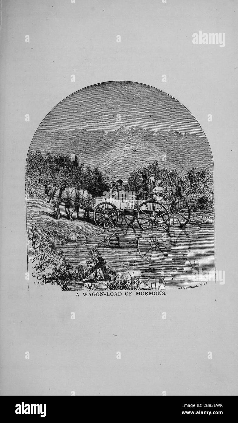 Old wagons and black and white hi-res stock photography and images - Alamy