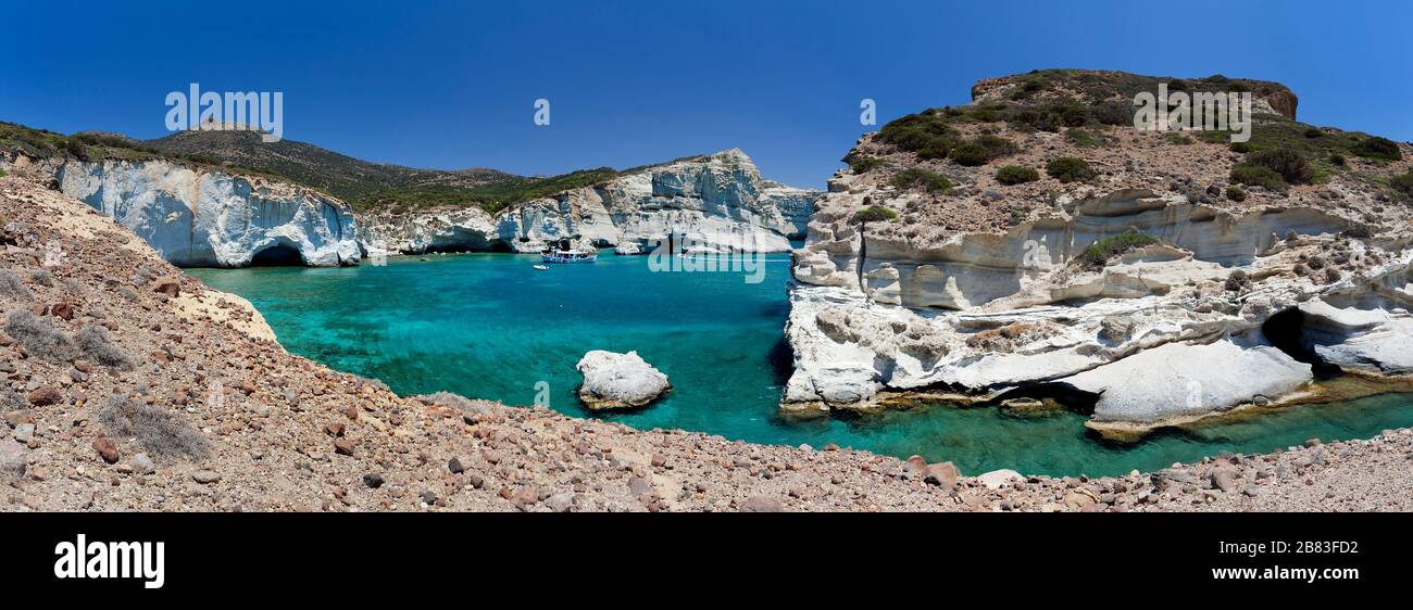 Greek caves hi-res stock photography and images - Alamy
