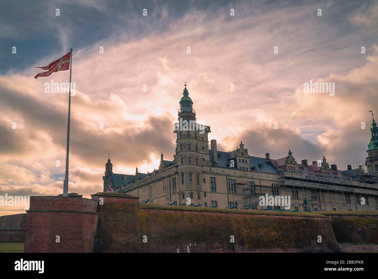 Kronborg Castle in Helsingor, Denmark was immortalized as Elsinore in ...