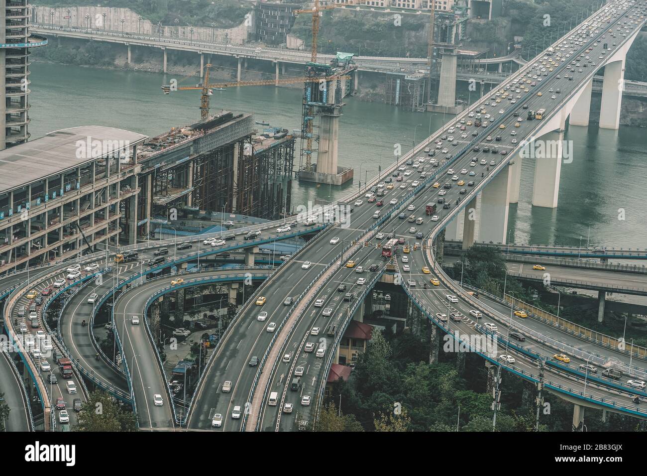 Flyover Bridge High Resolution Stock Photography and Images - Alamy