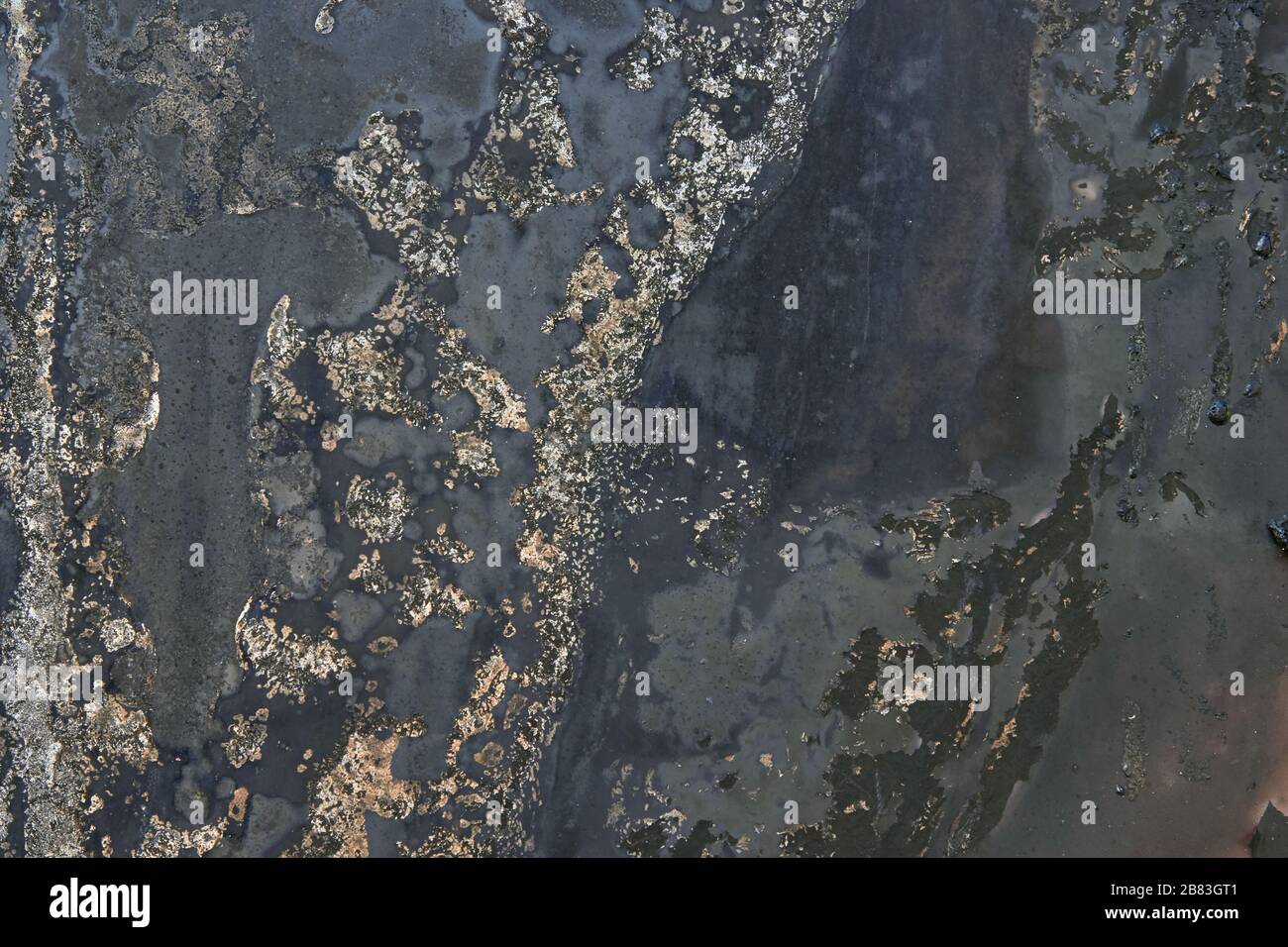 iron texture of the burnt part of the car with rust Stock Photo - Alamy