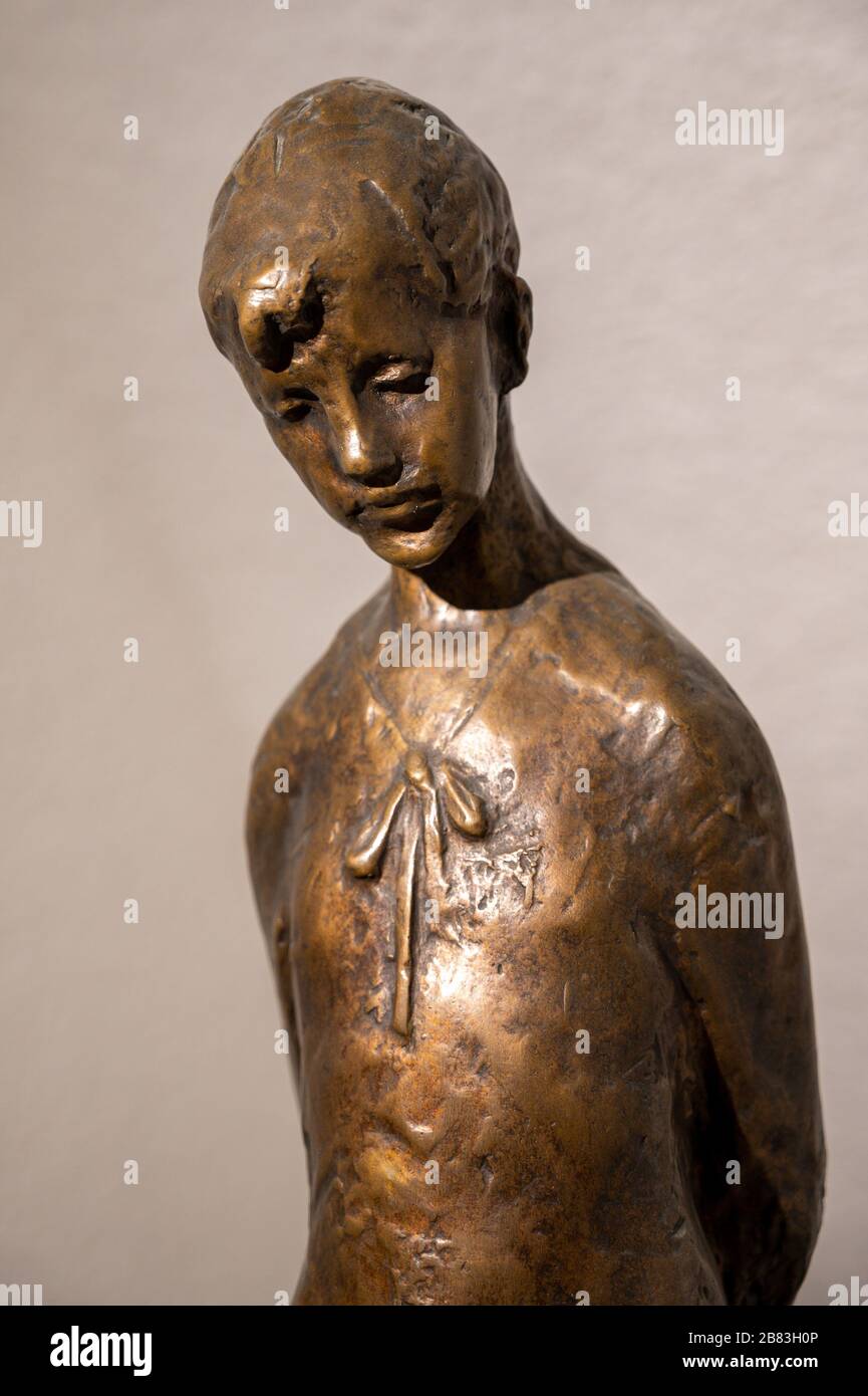 "Školáčka" (Schoolgirl). 1957. Ján Kulich (1930-2015). Bratislava City ...