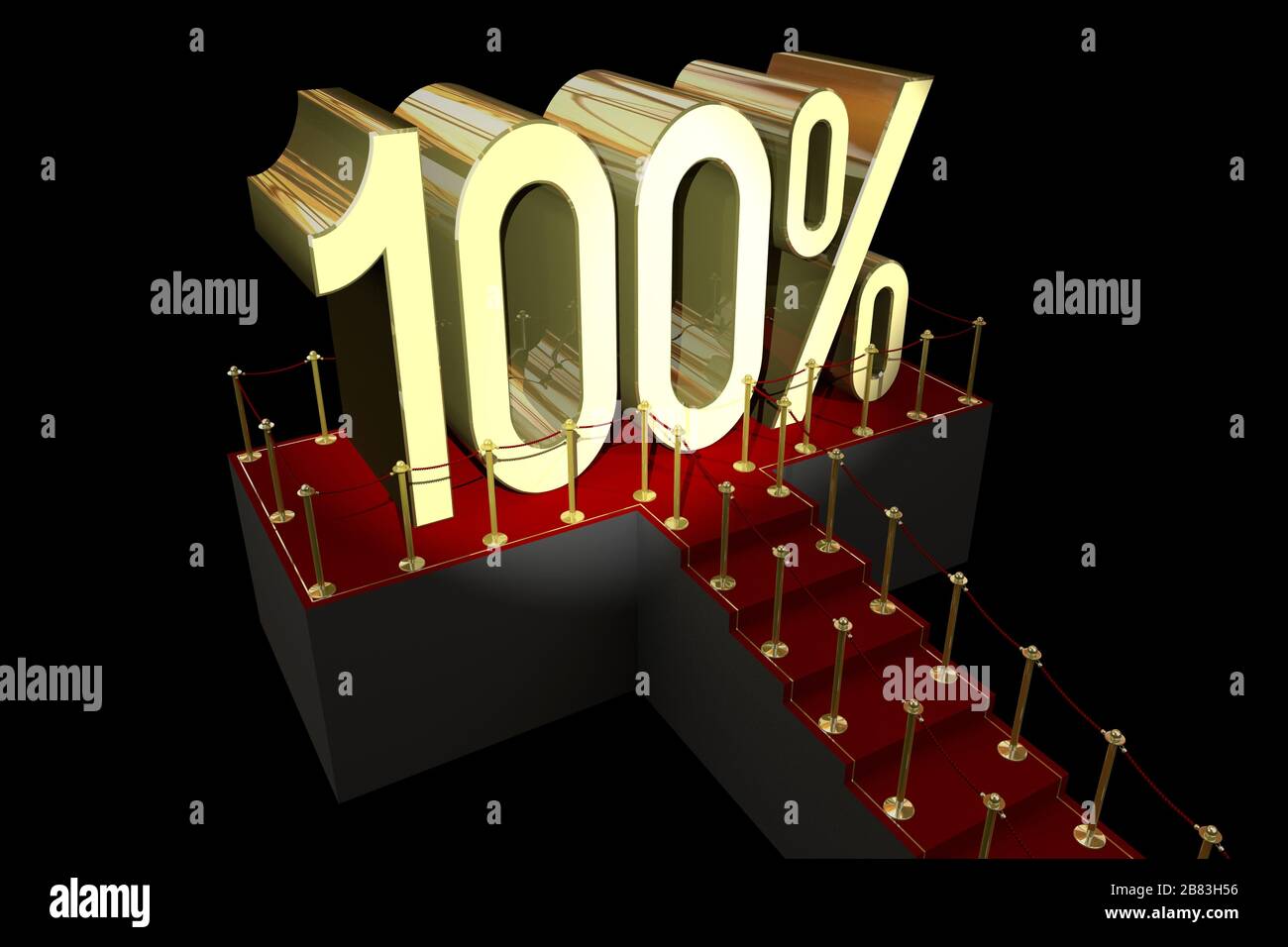 100 percent success illustration hi-res stock photography and images ...
