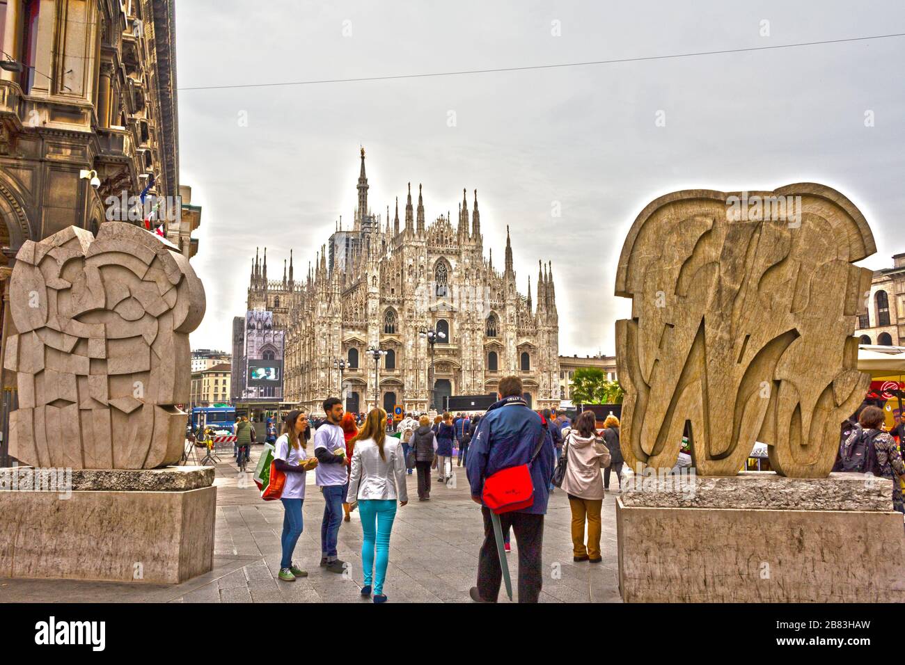 Piazza del Duomo ("Cathedral Square") is the main piazza (city square ...