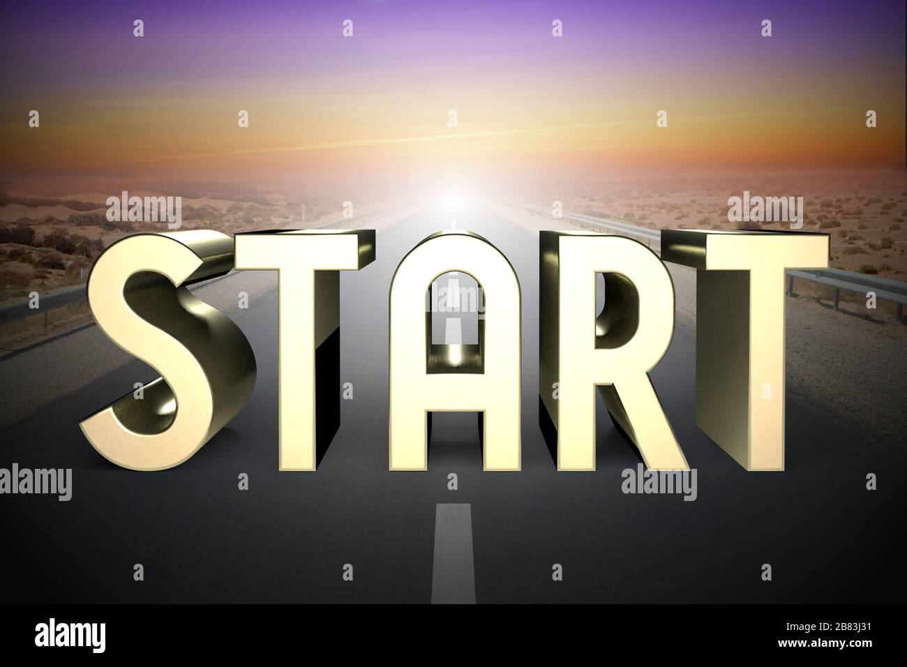 3d start text hi-res stock photography and images - Alamy