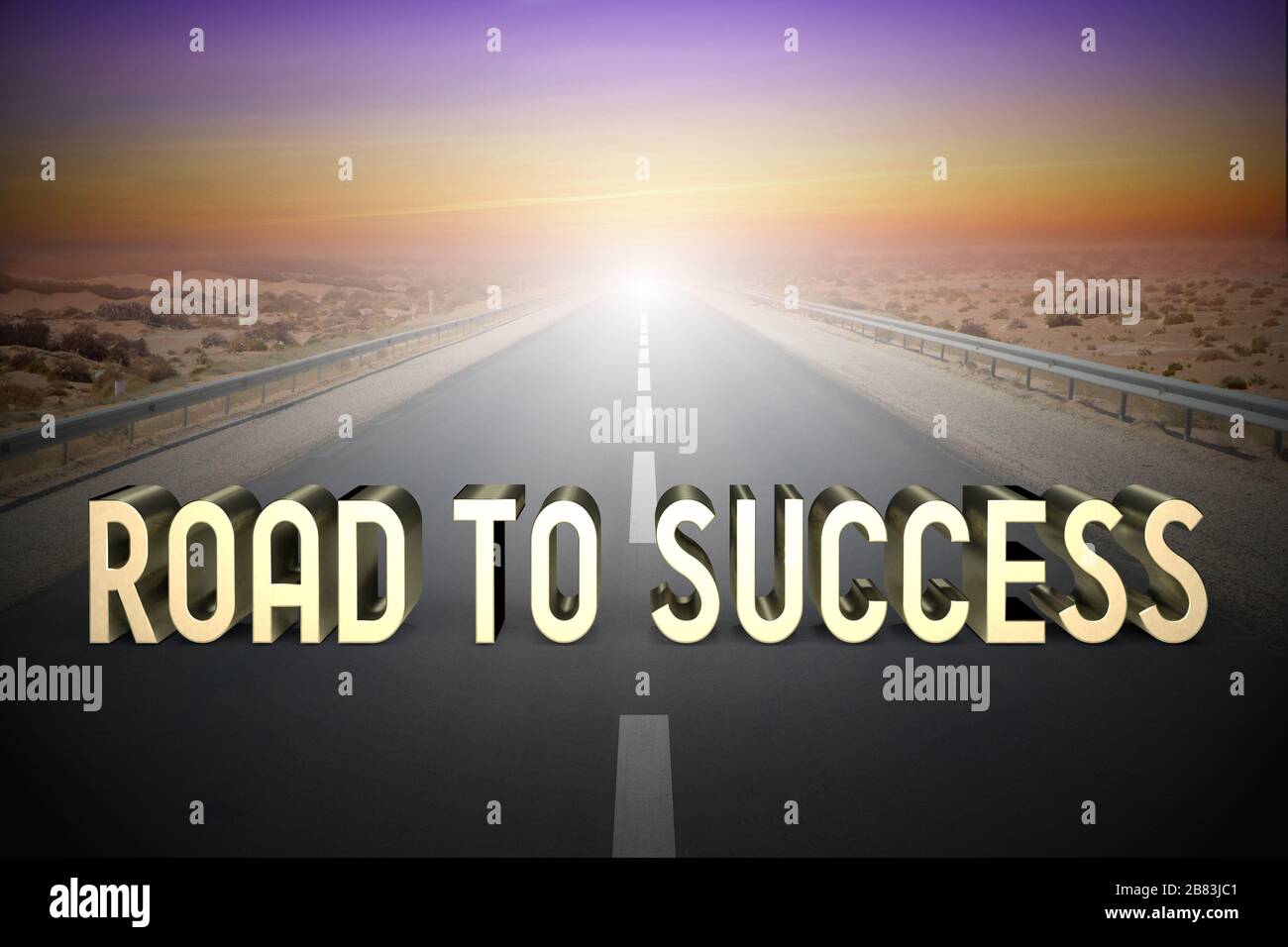 Road to success concept hi-res stock photography and images - Alamy