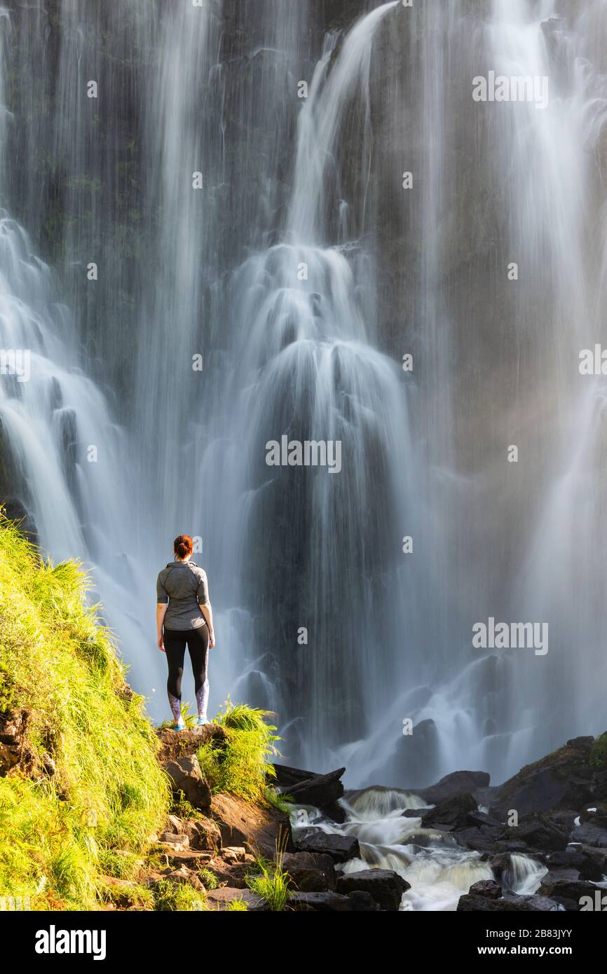 Clashnessie falls hi-res stock photography and images - Alamy