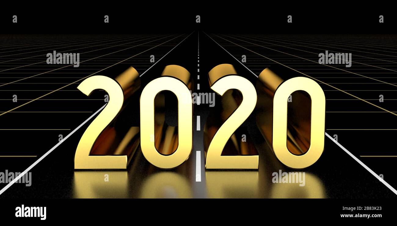 Word 2020 concept theme hi-res stock photography and images - Alamy